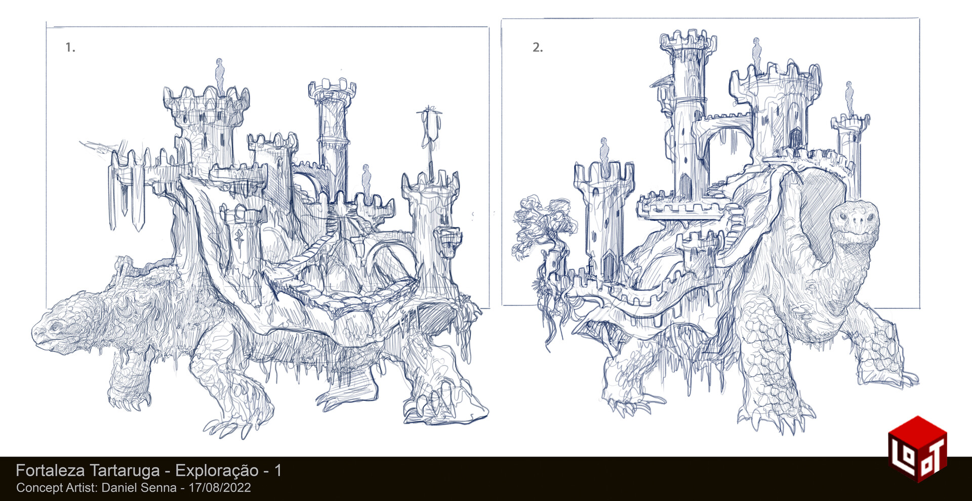 Gul'Trot, Fortressback Tortoise by Daniel Senna : r/ImaginaryTurtleWorlds