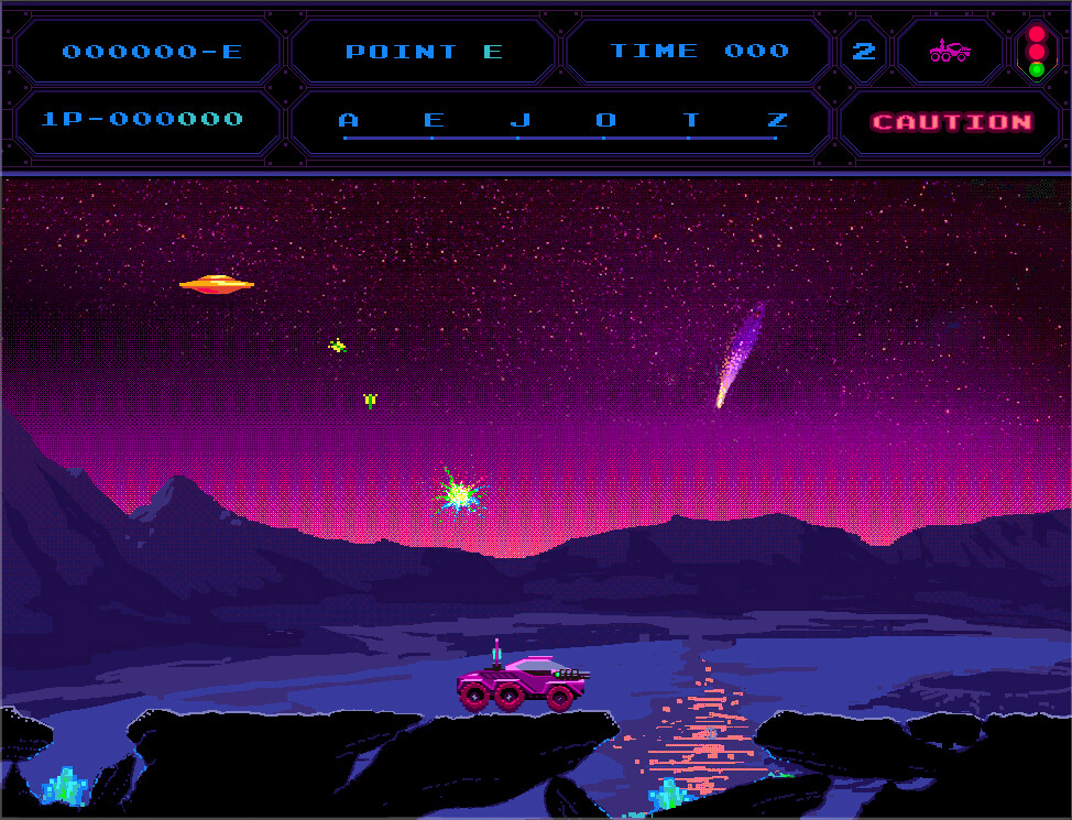 Kate Kara - Moon Patrol Remake