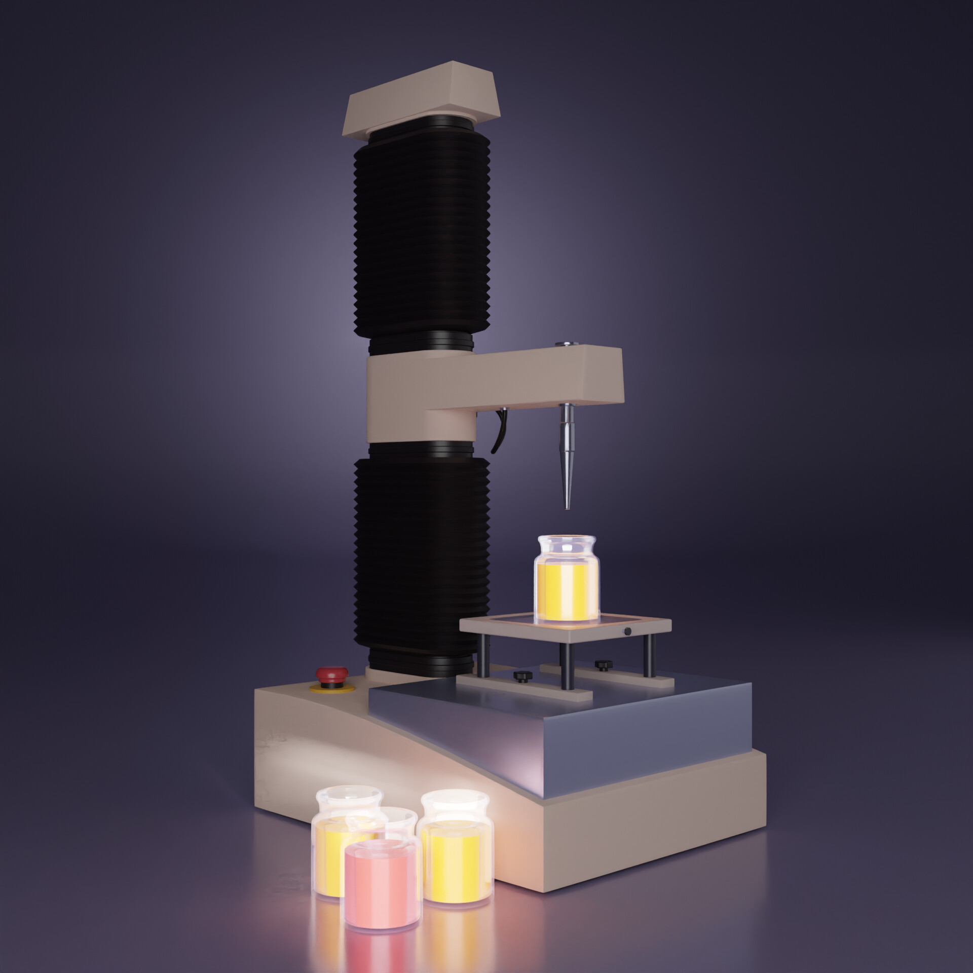 PELUSO - Texture Analyzer - Chemistry laboratory instrument (Commission)