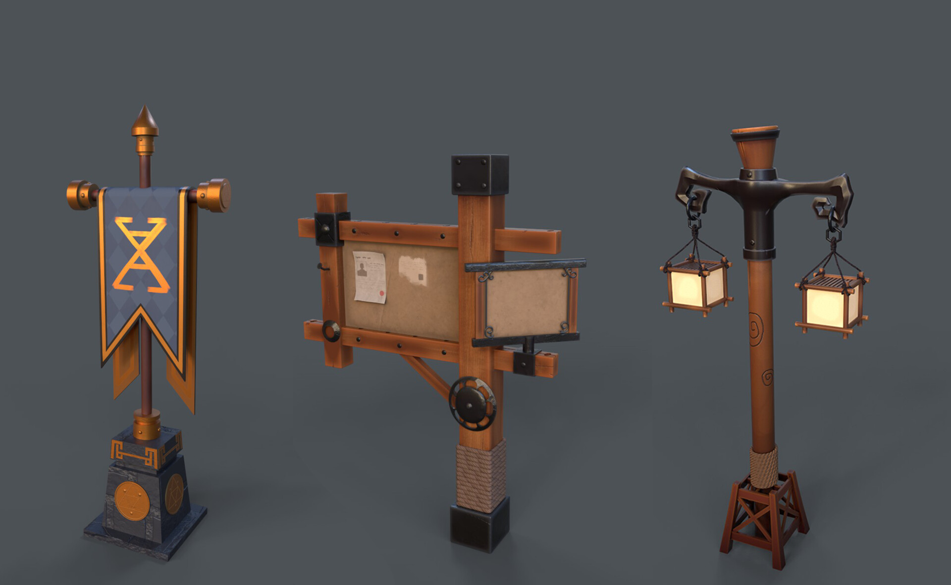 ArtStation - Stylized Fantasy Environment Assets