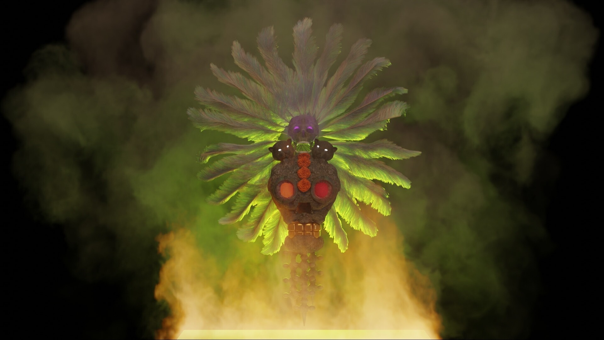 ArtStation - Camino al Mictlan