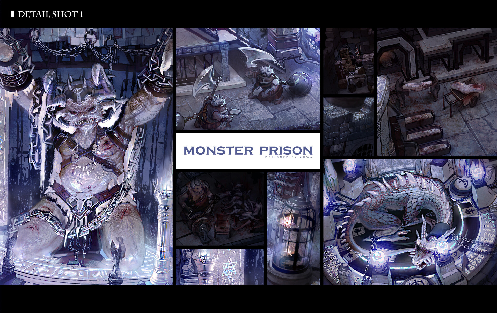 ahwa(아화_啊畫) - monster prison detail shot