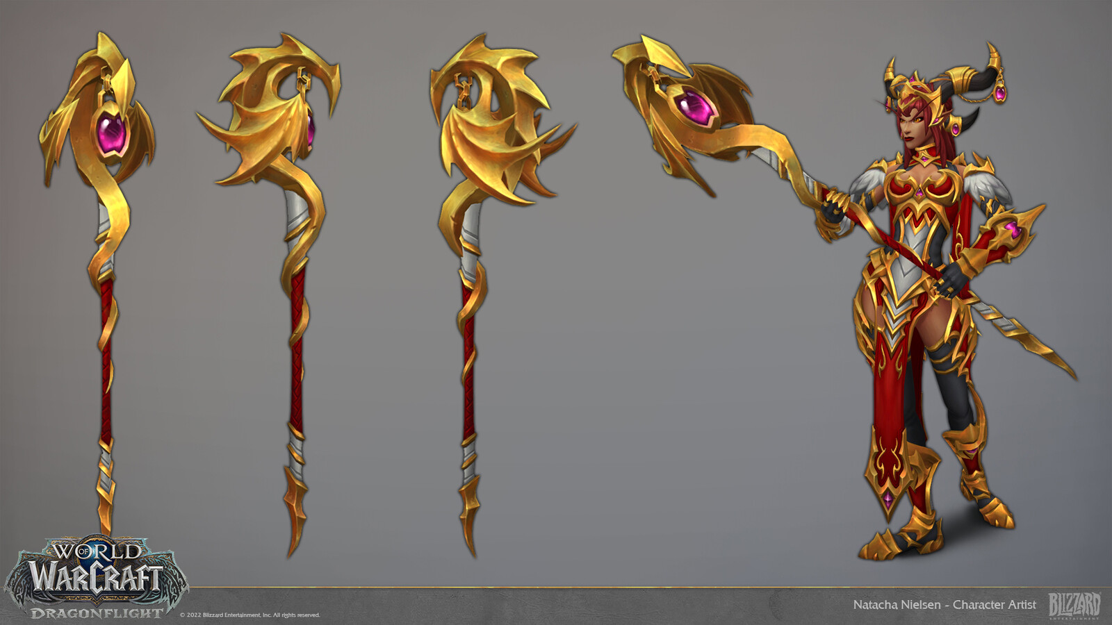 Natacha Nielsen - World of Warcraft Dragonflight - Alexstrasza