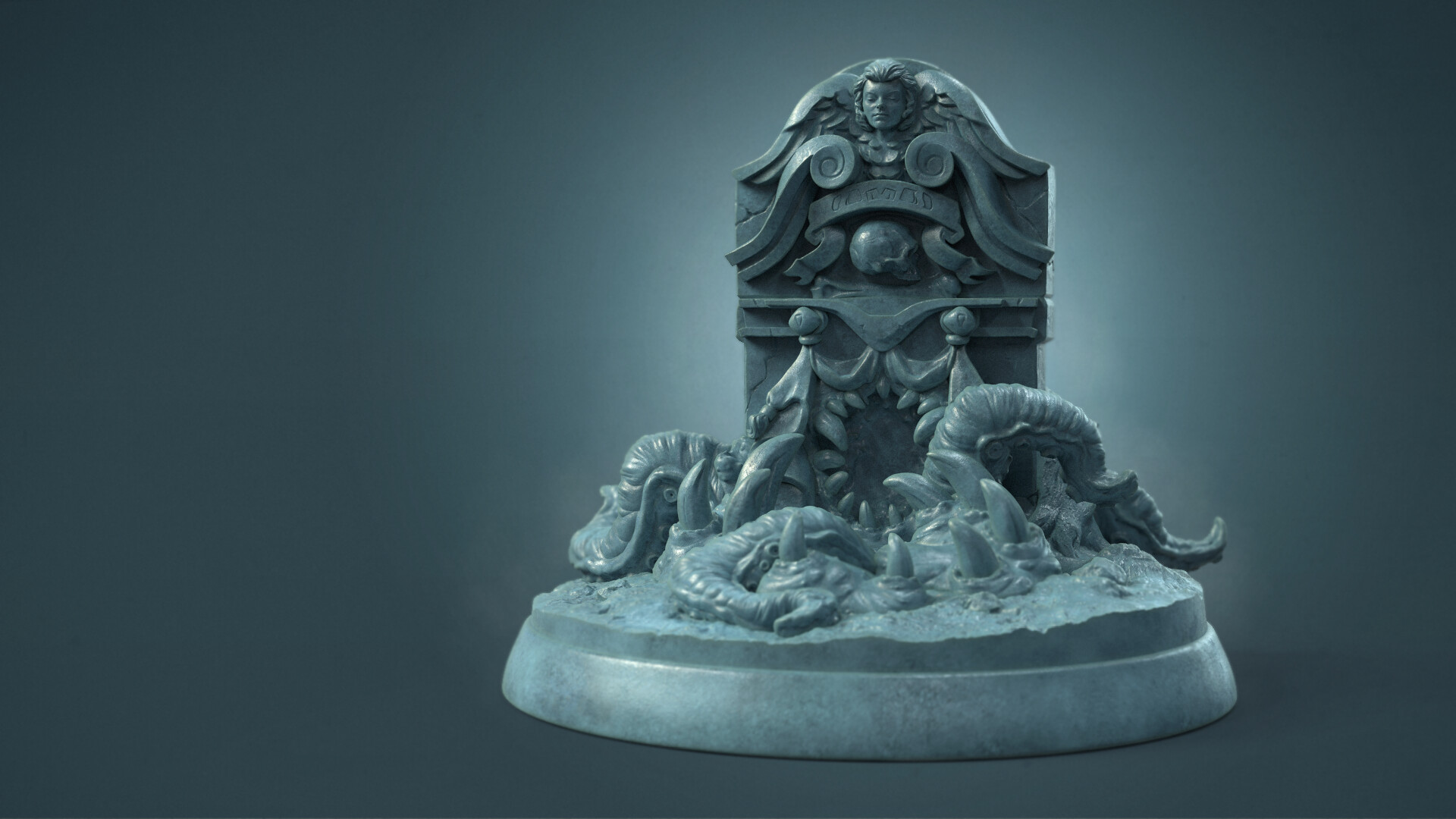 ArtStation - Tombstone mimic