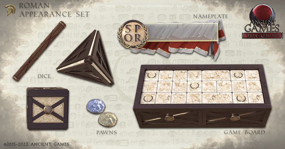 ArtStation - Ancient Games - Roman Set