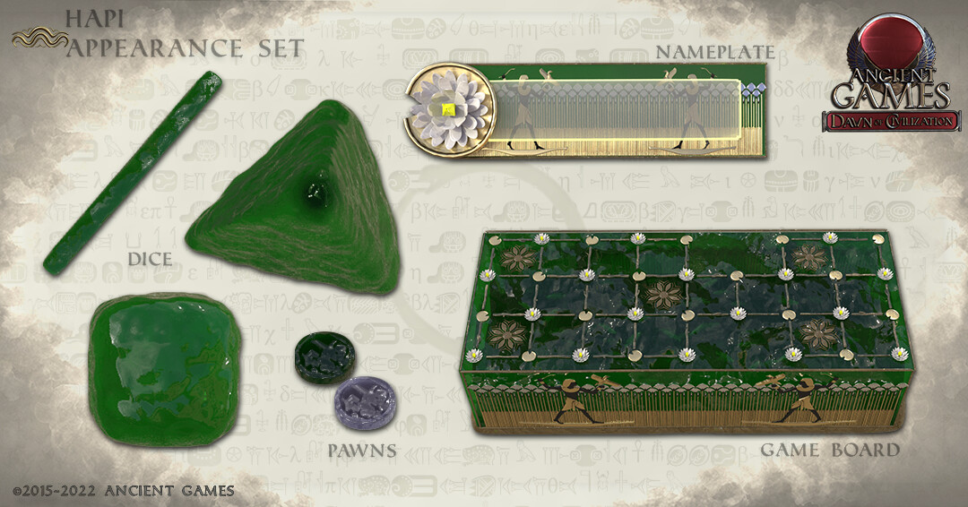 ArtStation - Ancient Games - Hapi Set