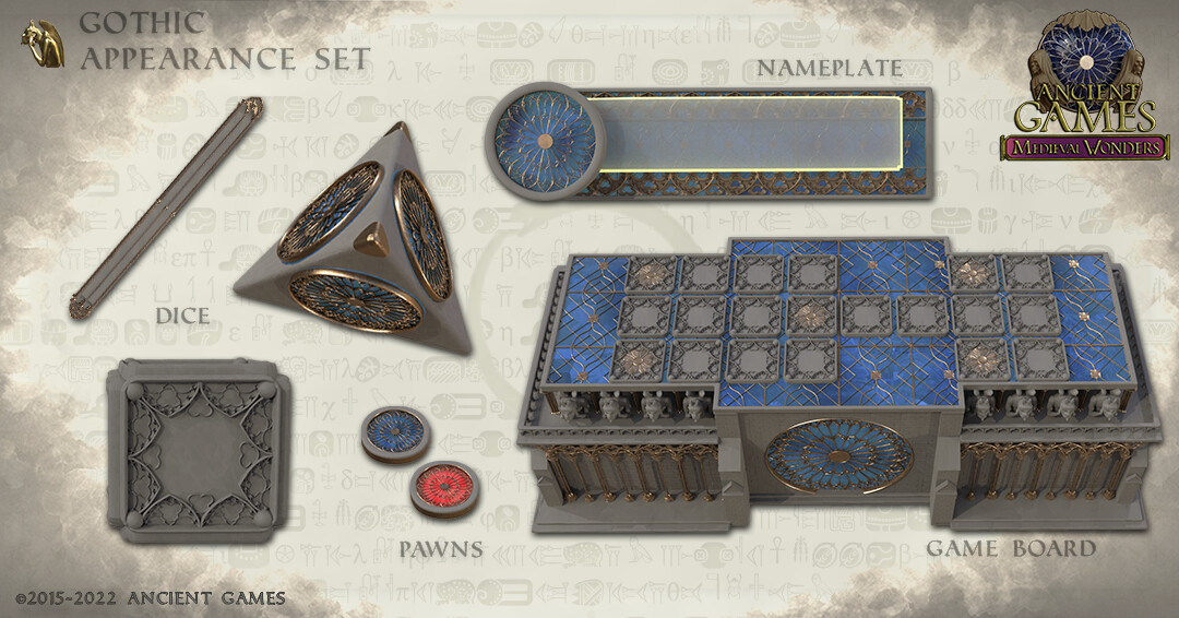ArtStation - Ancient Games - Gothic Set