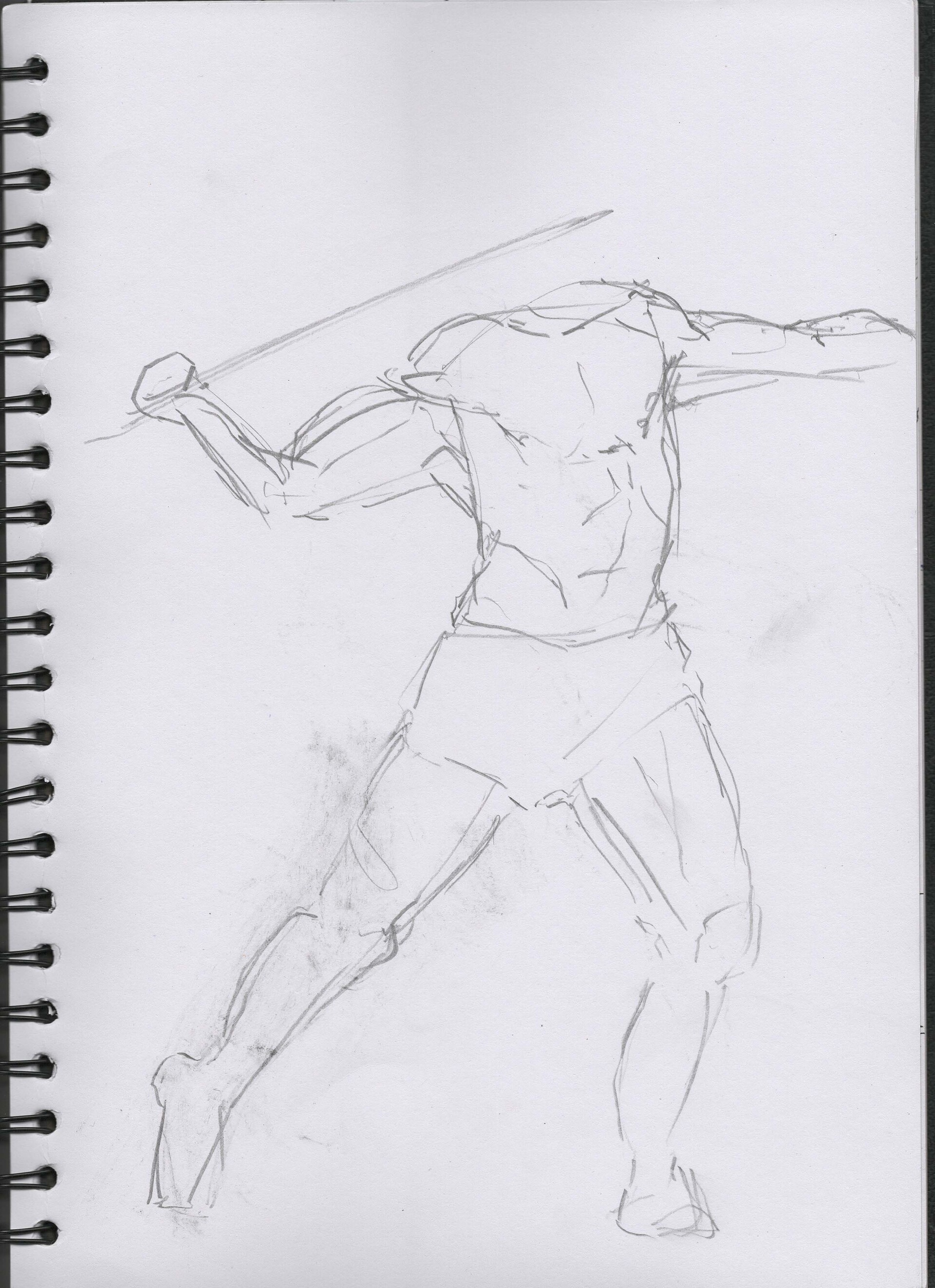 ArtStation - Life drawing/Movement study