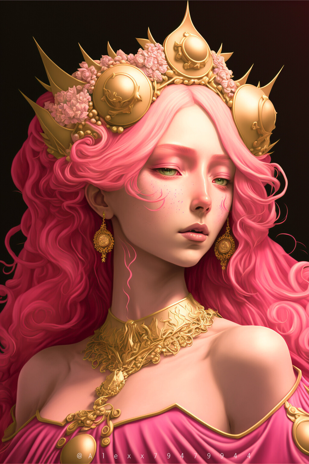 ArtStation - Portrait of Princess Thorn