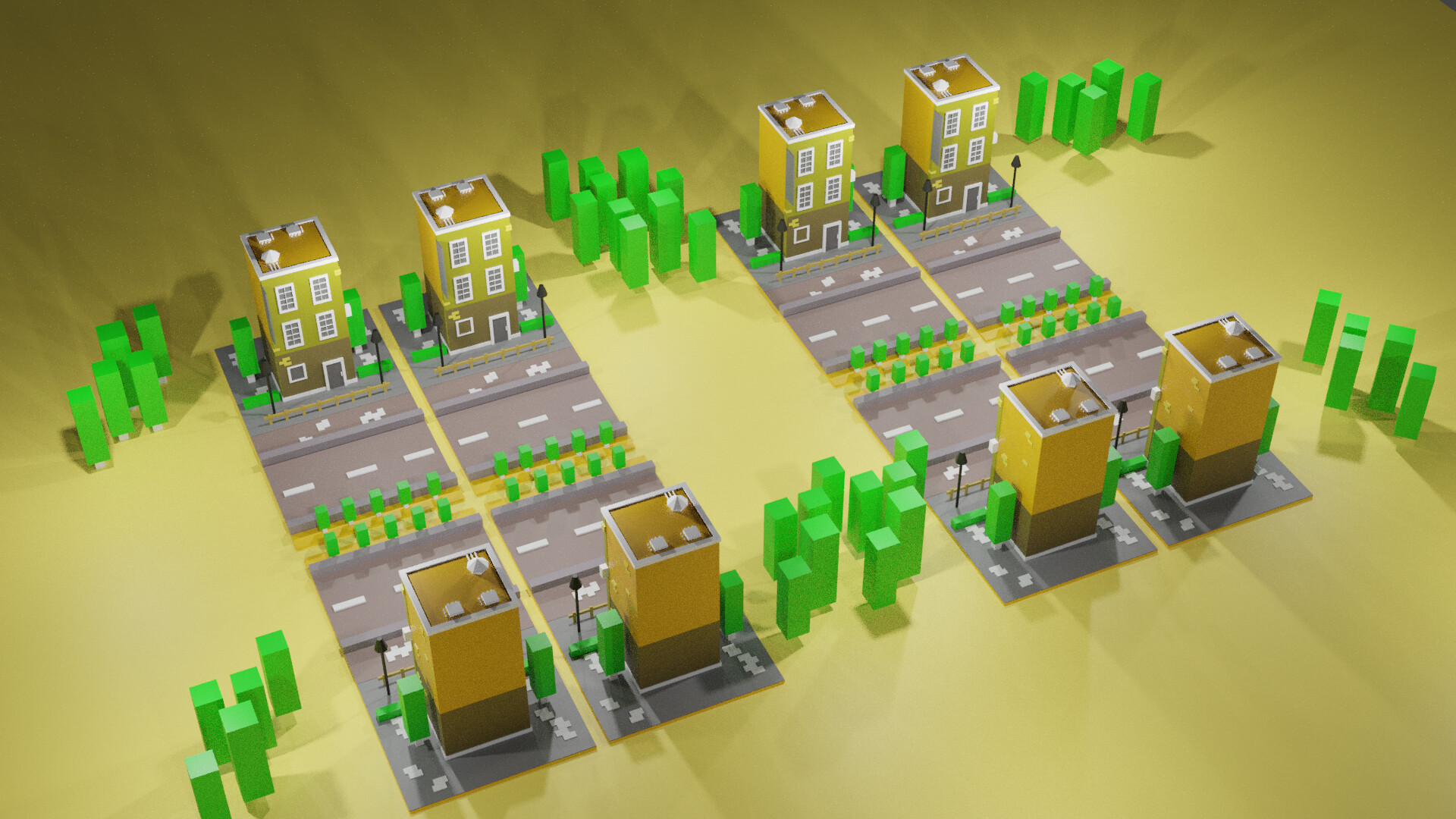 ArtStation - My little city