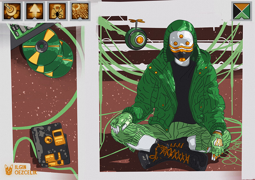 ArtStation - Hacker Concept