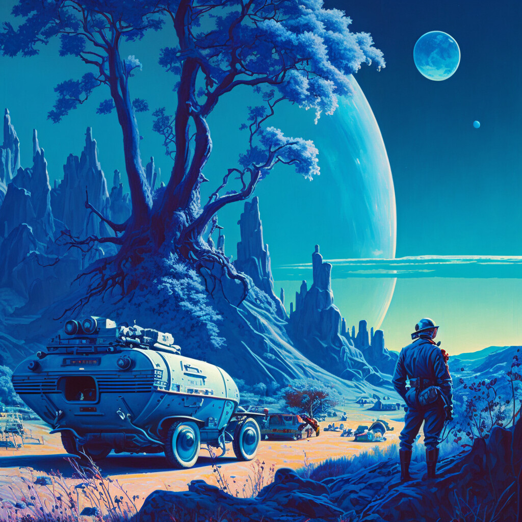 ArtStation - Retrofuturistic landscape art 52