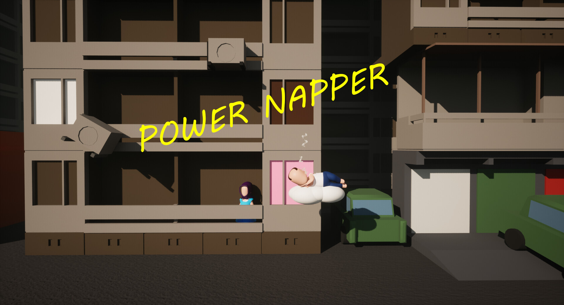 ArtStation - Power Napper - Sofia Game Jam 2022