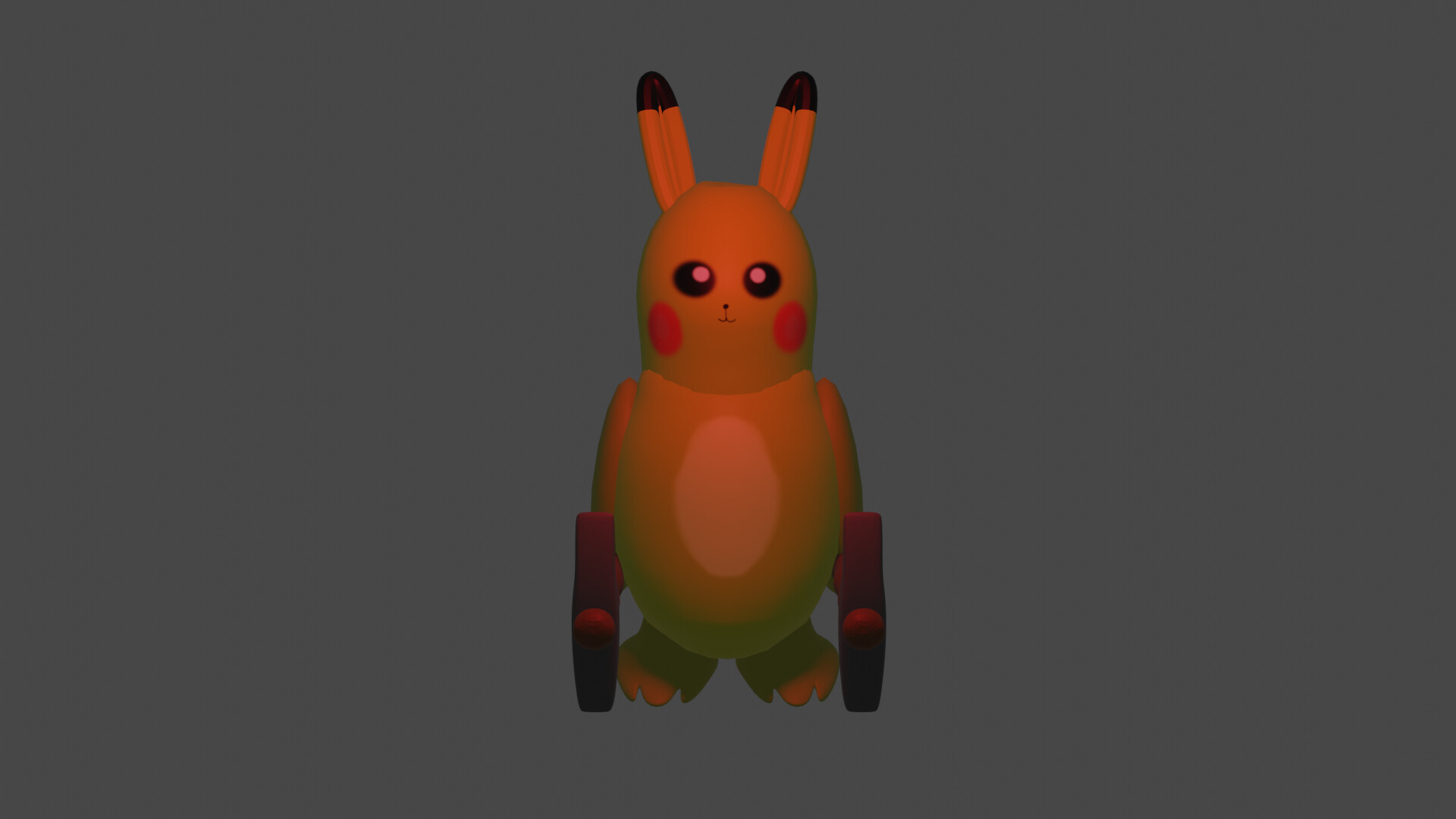 ArtStation - Pikachu with hammers