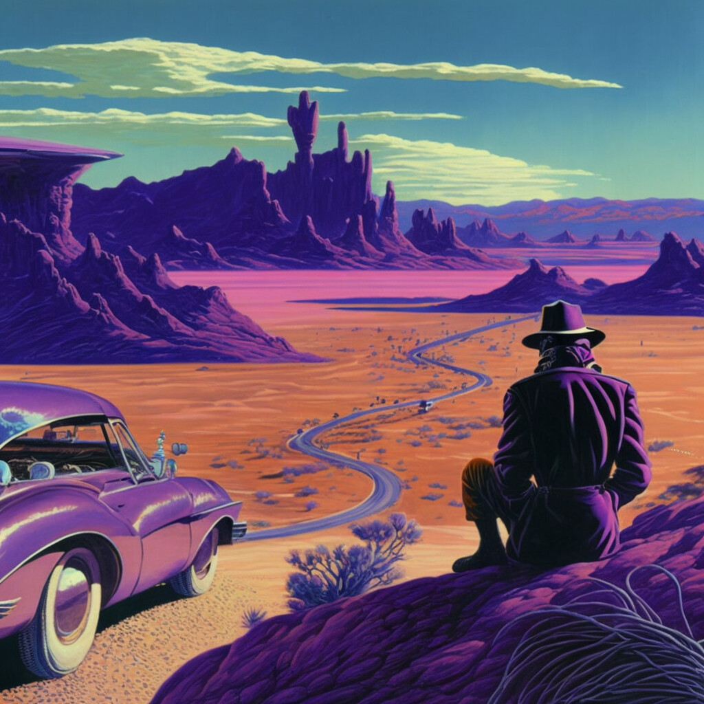 ArtStation - Retrofuturistic landscape art 68