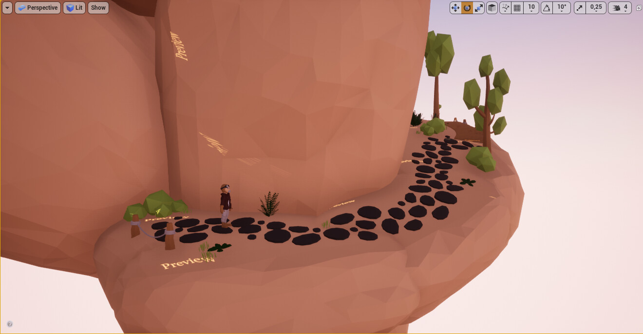 Emily Pelz - Lowpoly Game: Interactive Island