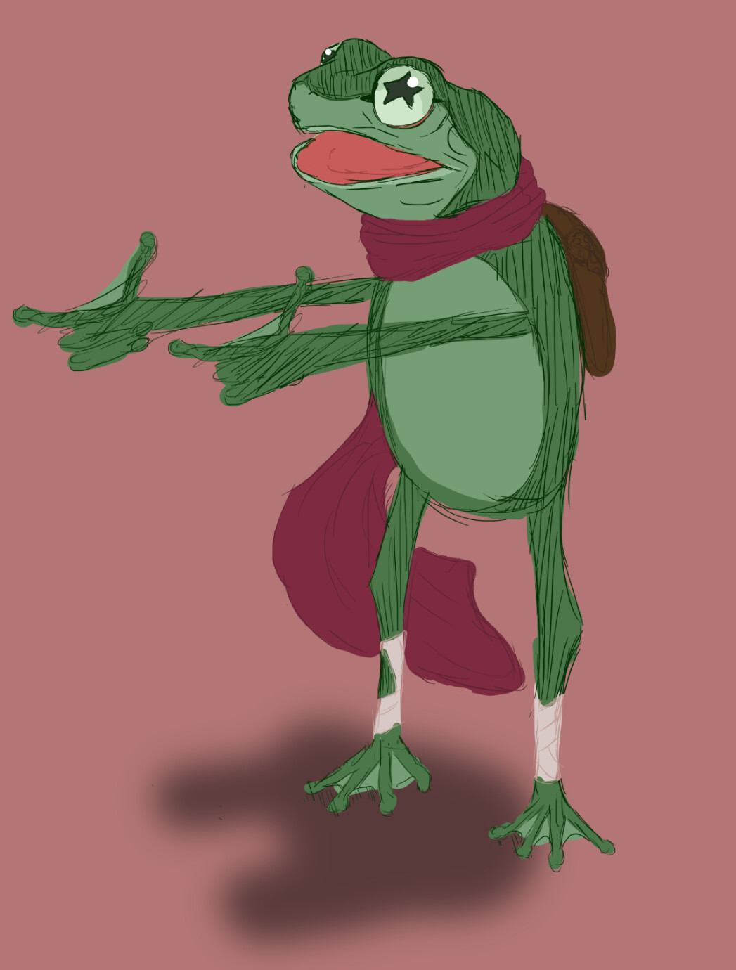 Fish - CrunkCronk the God Frog