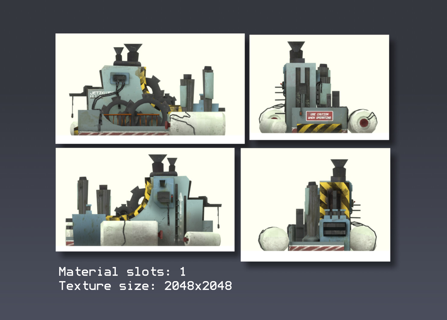 Alexander Cummings - Stylized Generator Prop