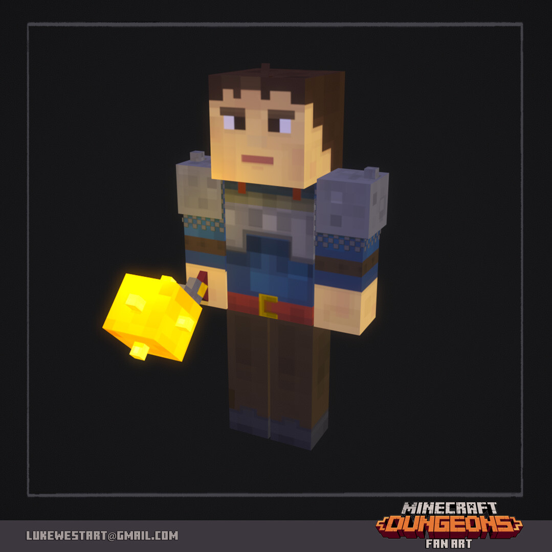 ArtStation - Minecraft Dungeons (Fan-Art)