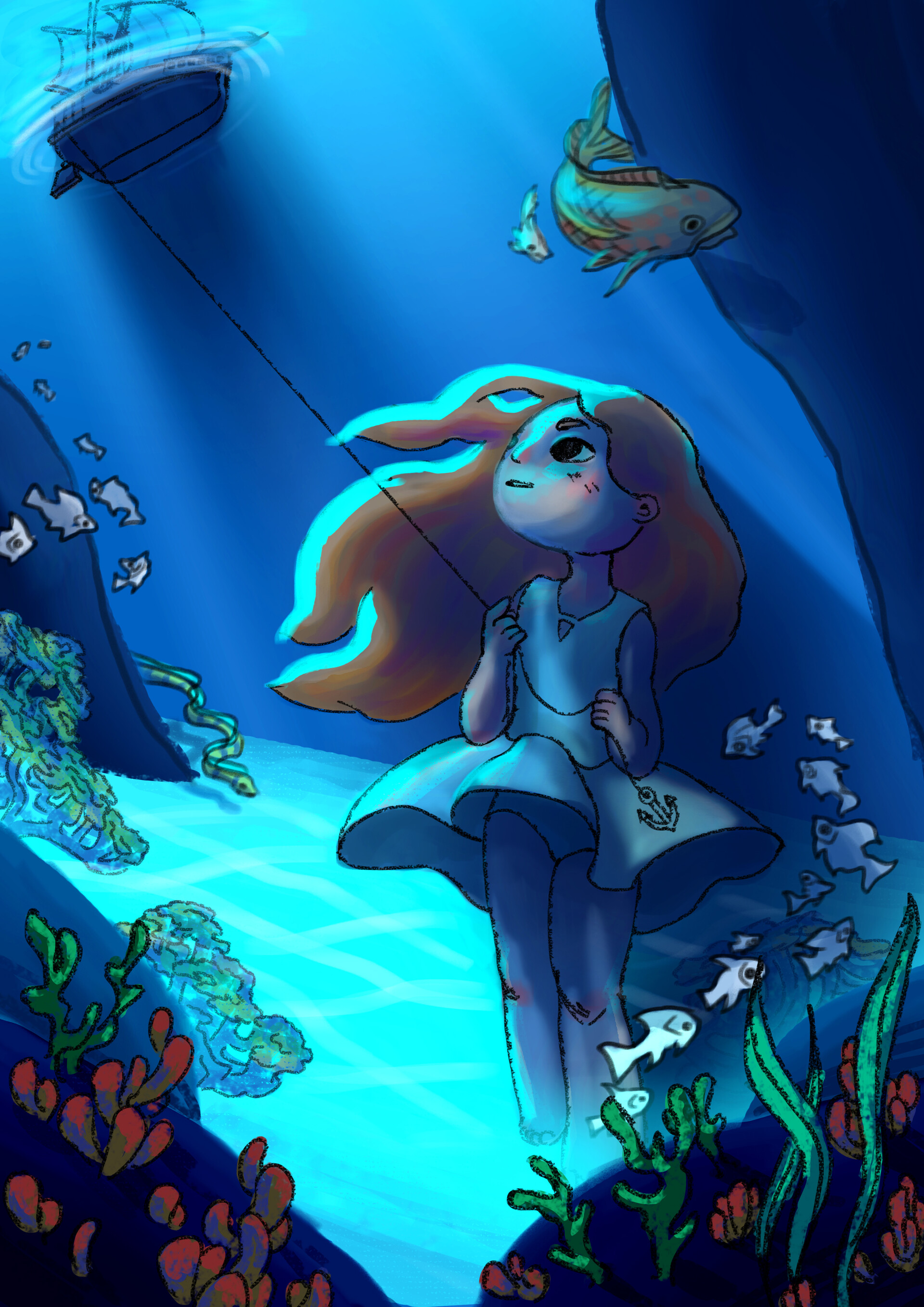 ArtStation - Underwater Kyte