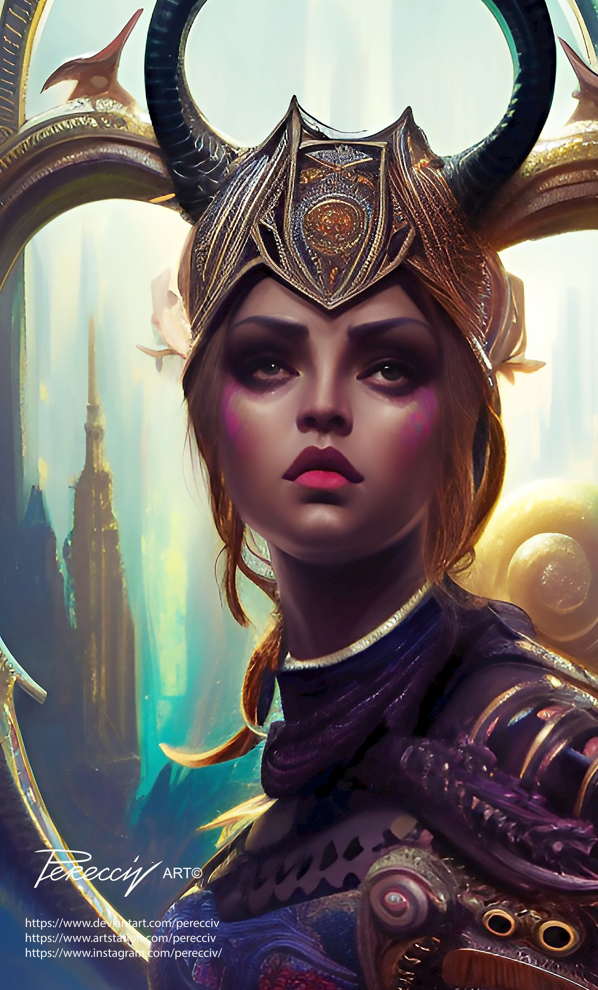 Artstation Beautiful Girl Warrior 11