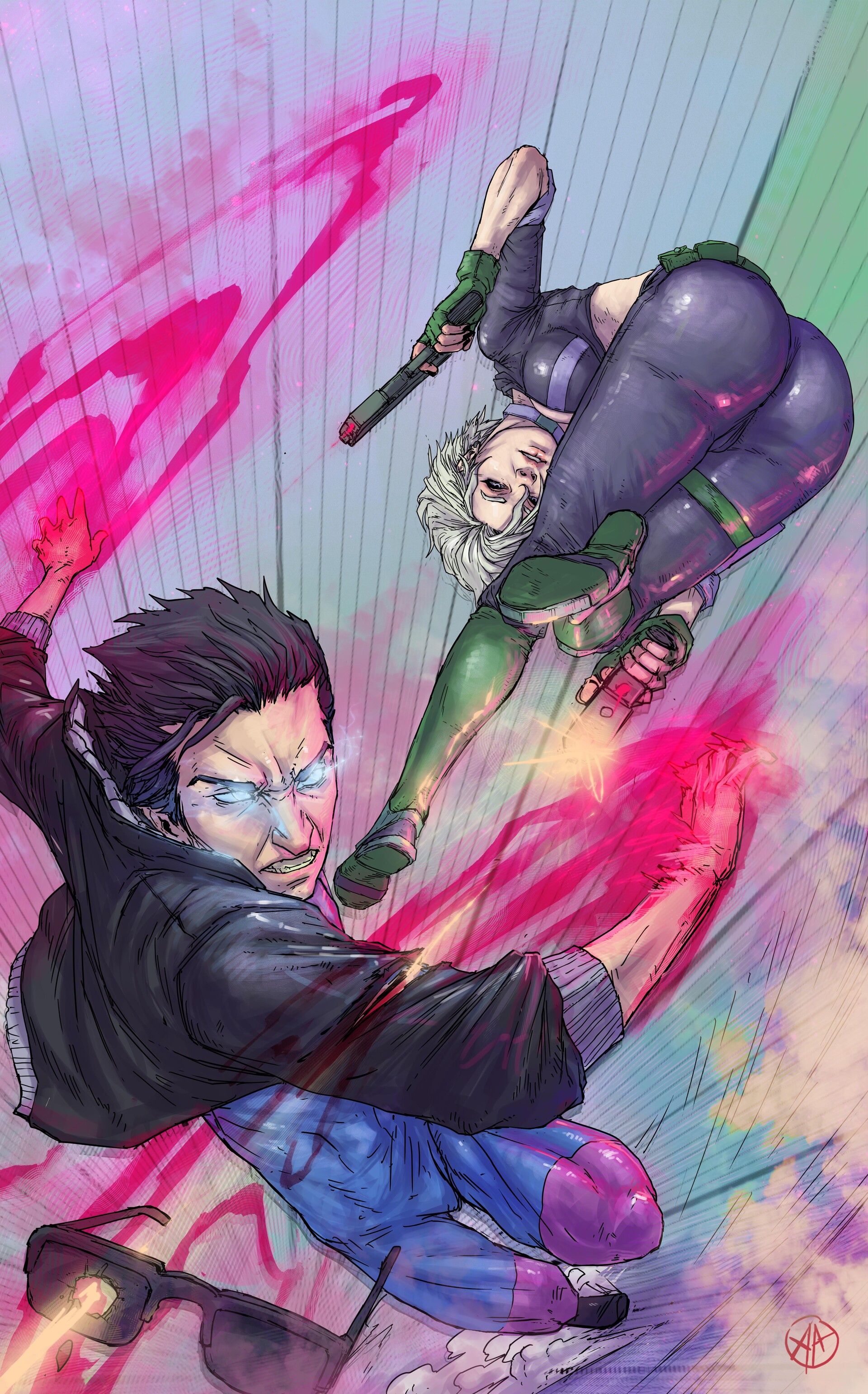 ArtStation - EXTRA - WILD SABRE vs BLACK BISHOP