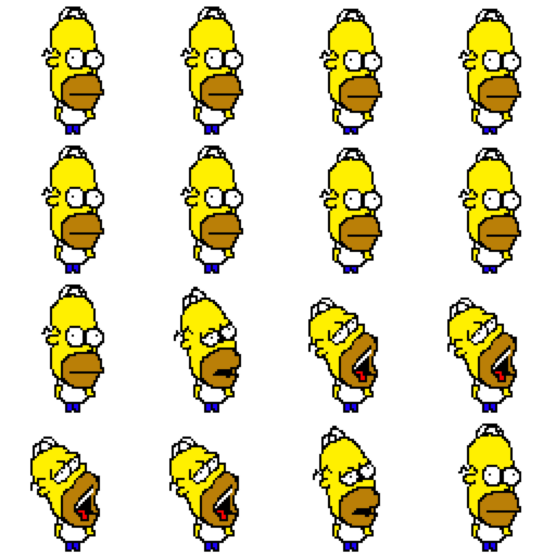 ArtStation - Mockup Simpsons Platformer- Class Project