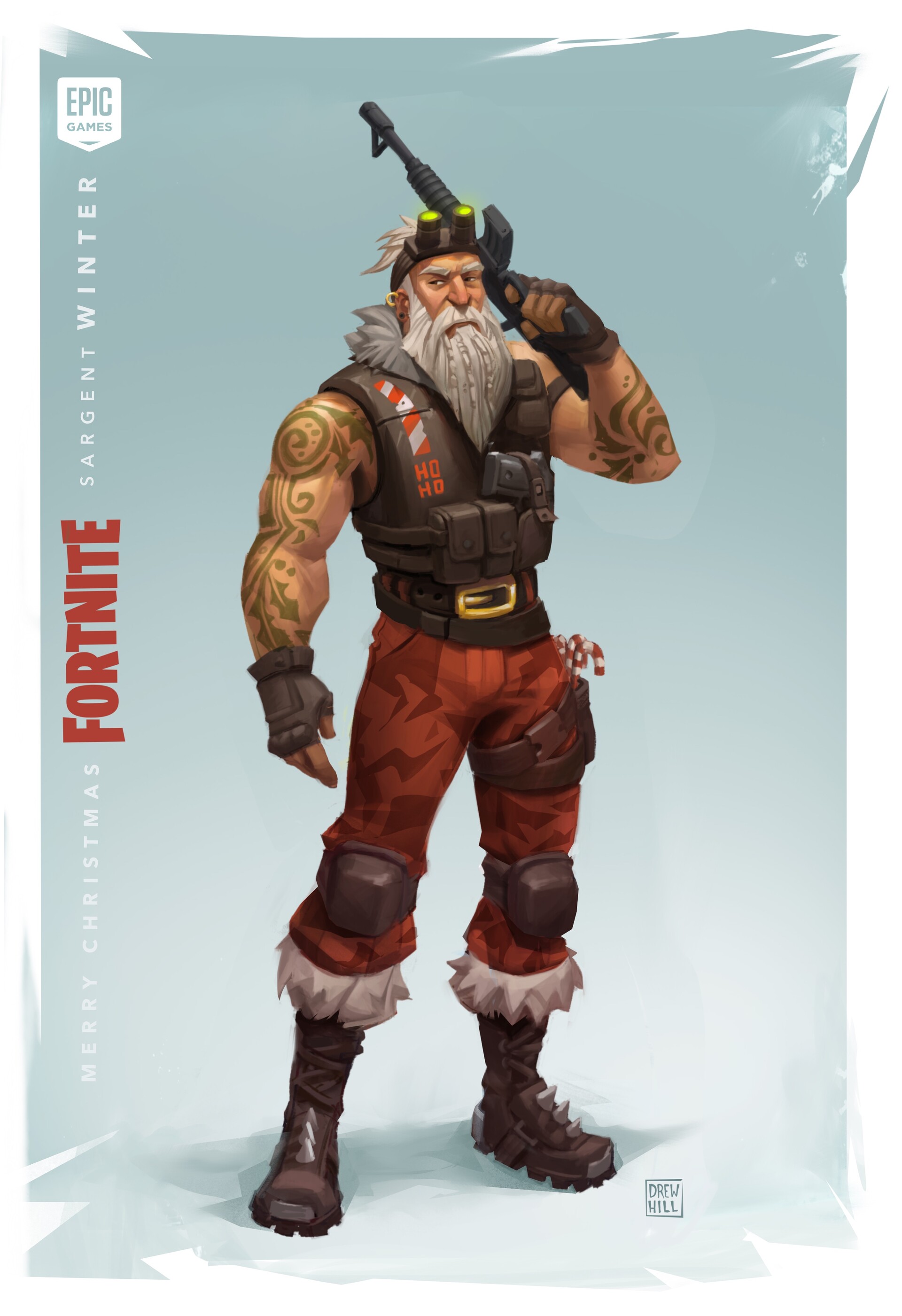 ArtStation - Sgt. Winter Concept