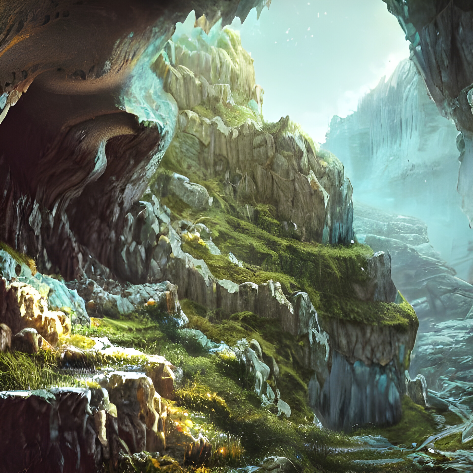 ArtStation - Ascent back to the surface