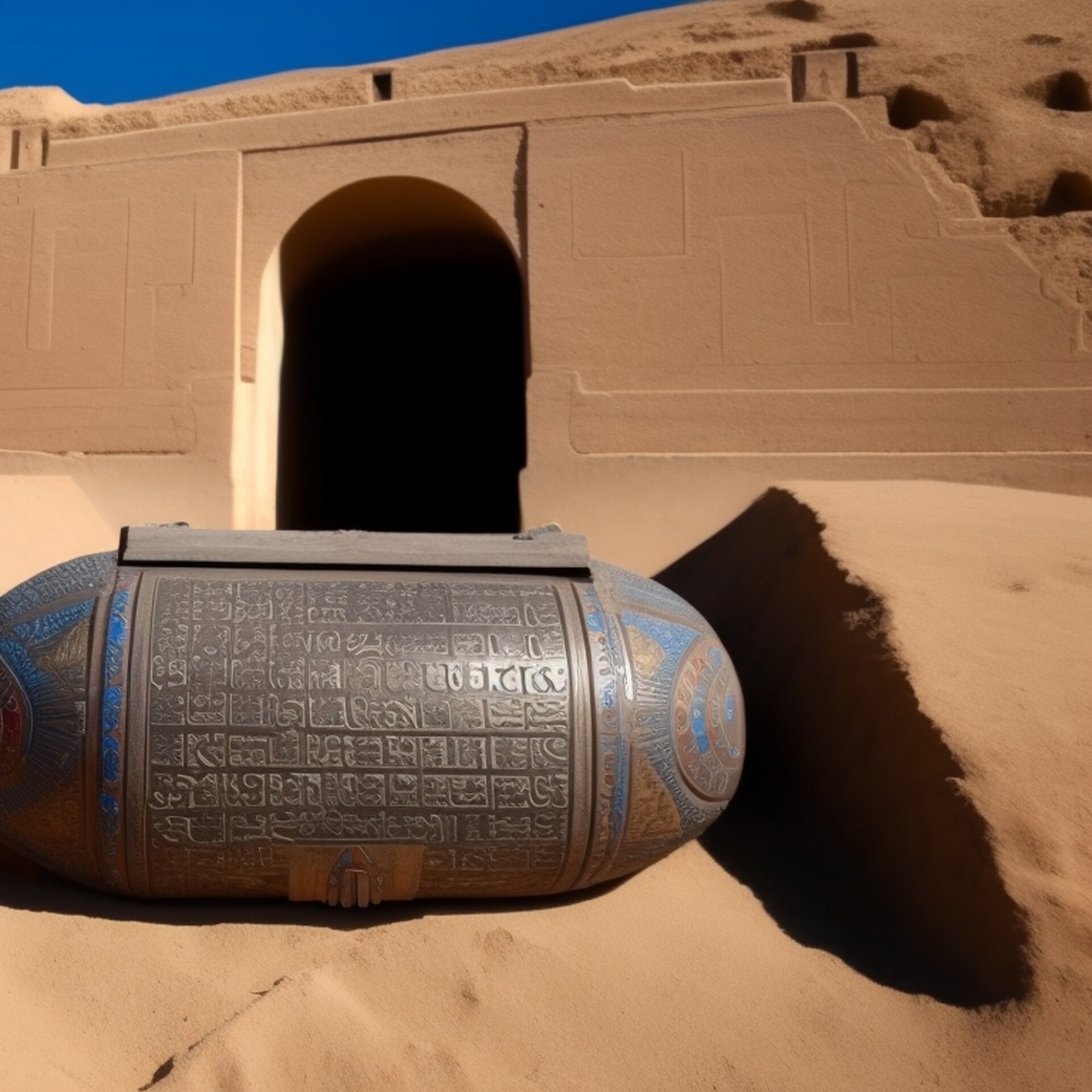 ArtStation - Ancient alien unknown Device