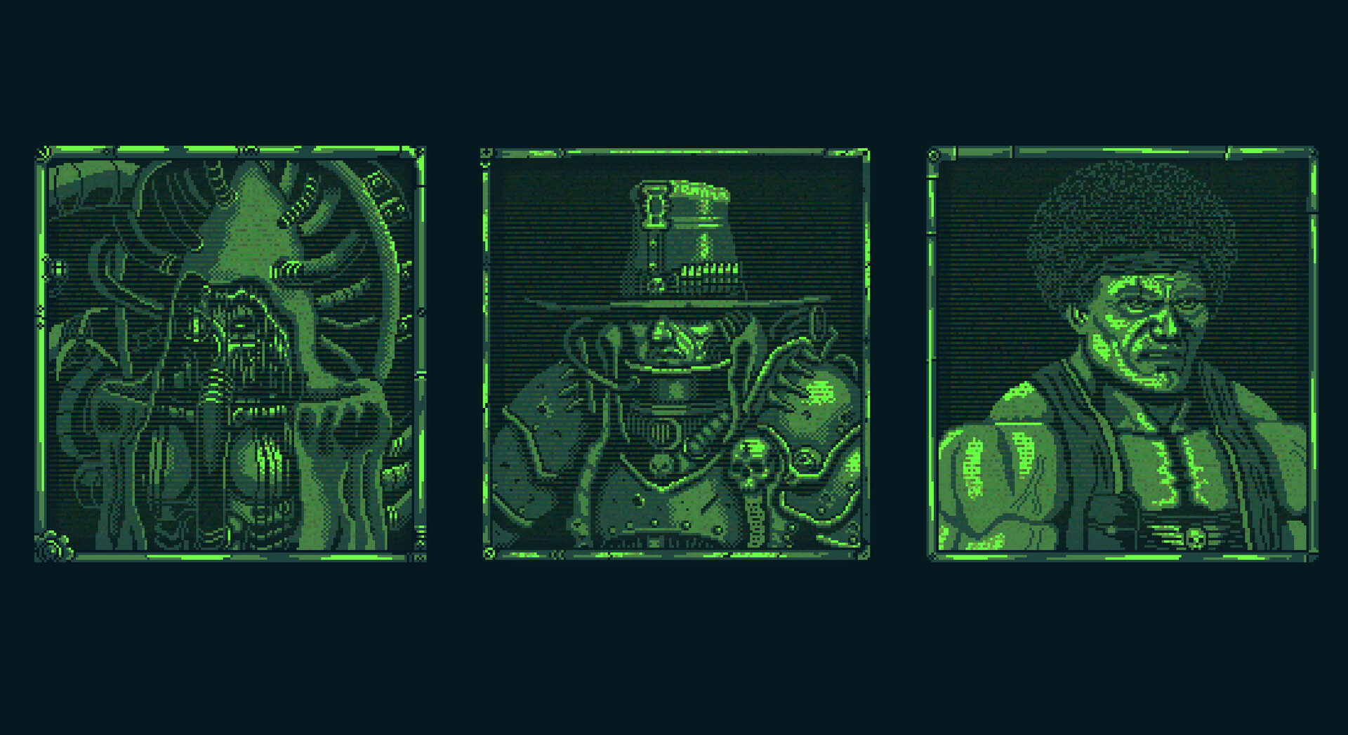 ArtStation - Warhammer 40k pixel art character commissions