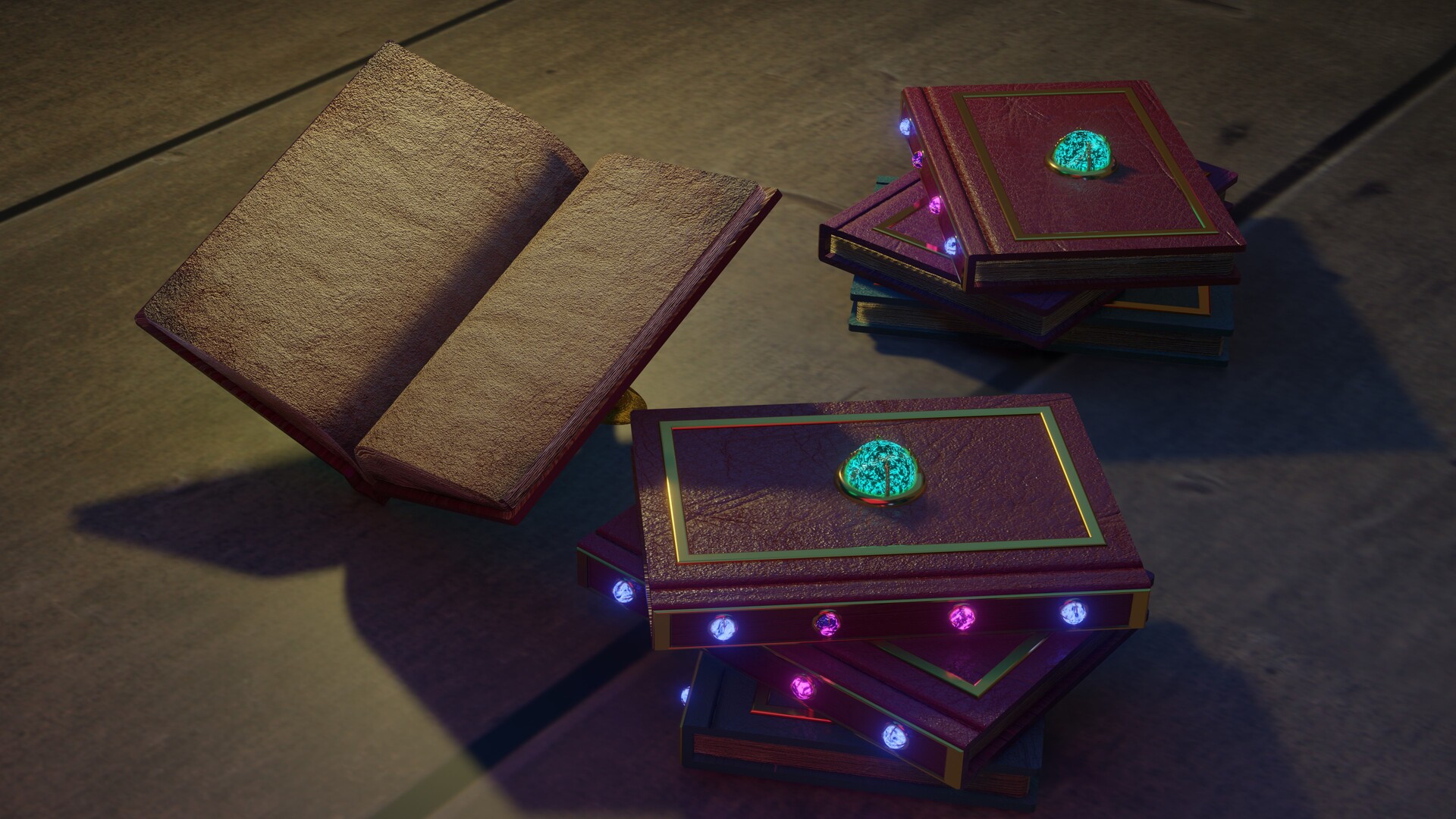 ArtStation - Magic Books
