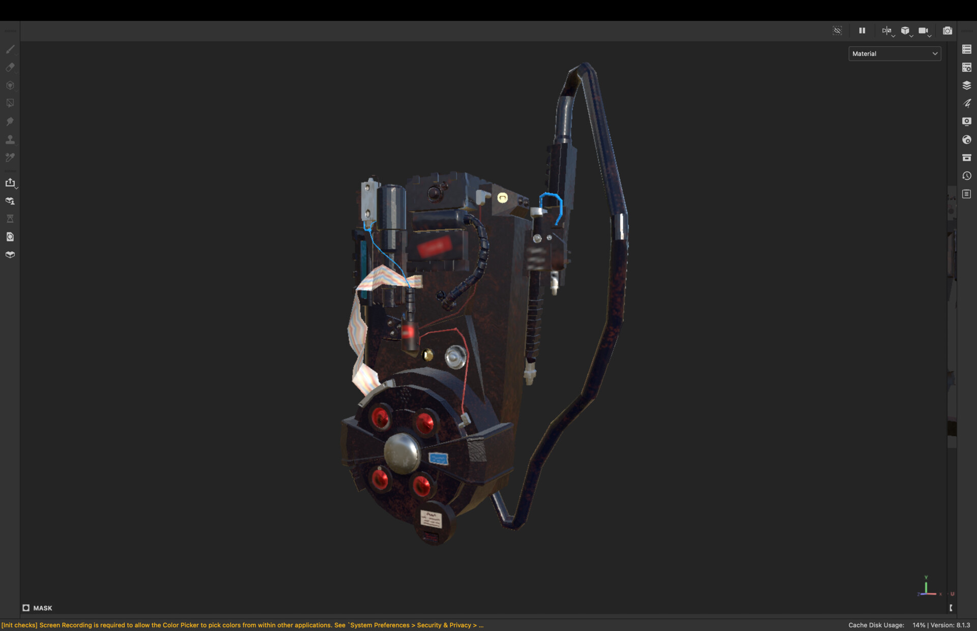 ArtStation - Ghostbusters Proton Pack