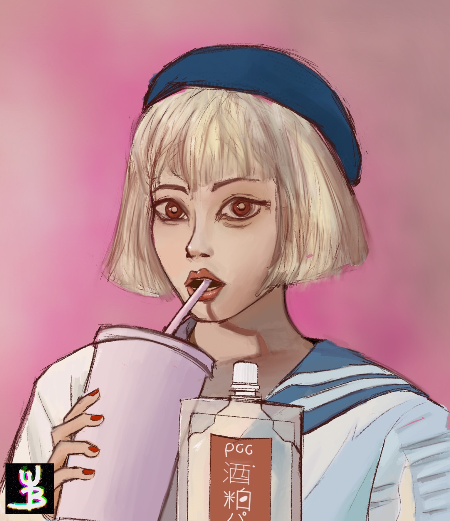 ArtStation - Hungry girl