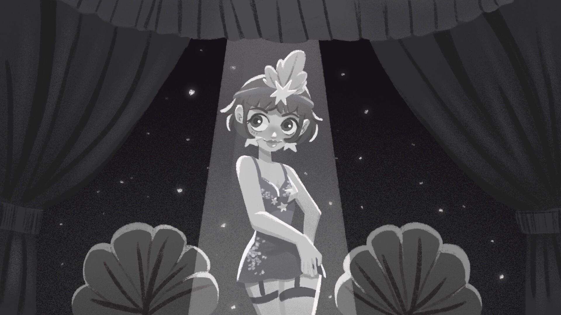 PALUMA - Burlesque girl