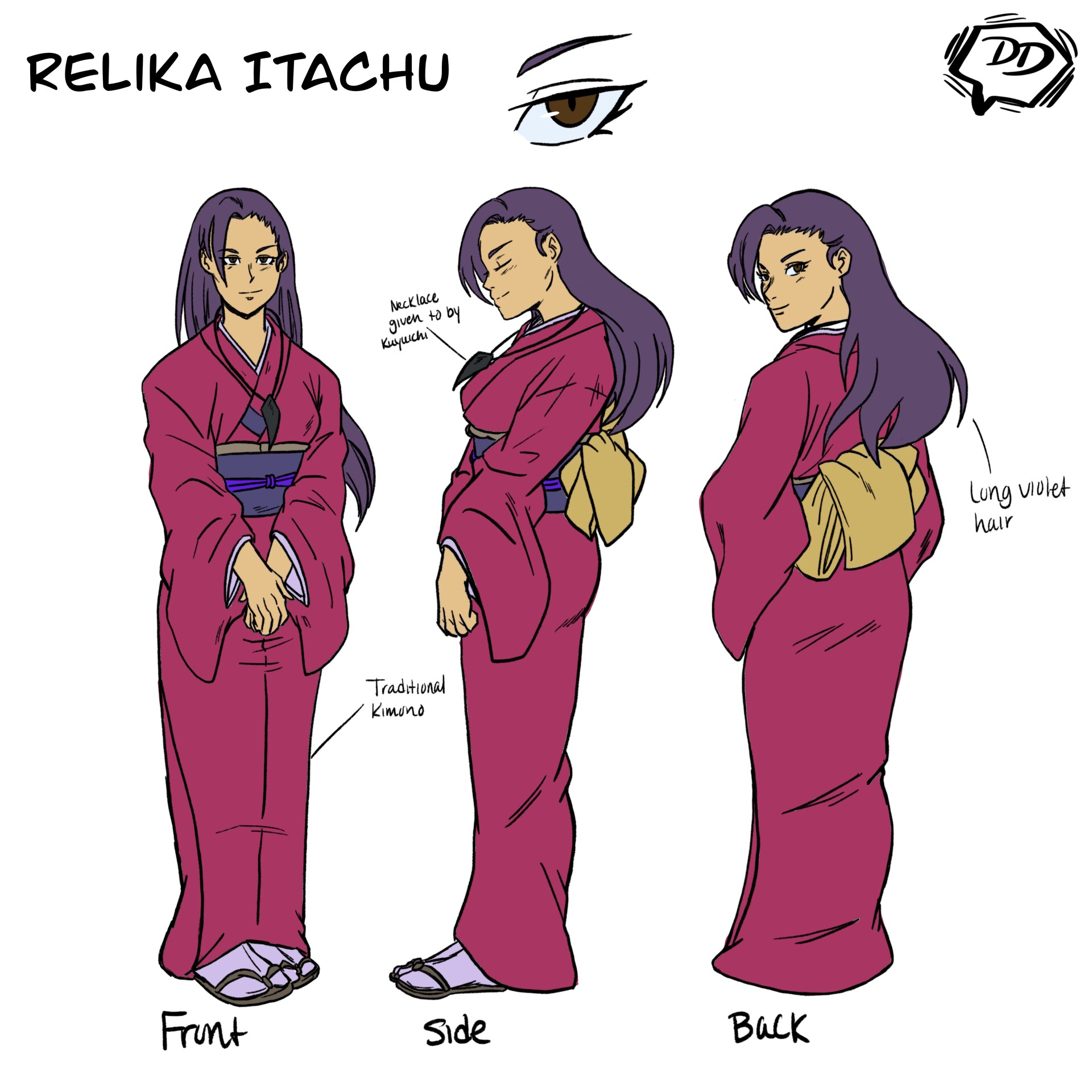 ArtStation - Relika Itachu OC Character Sheet