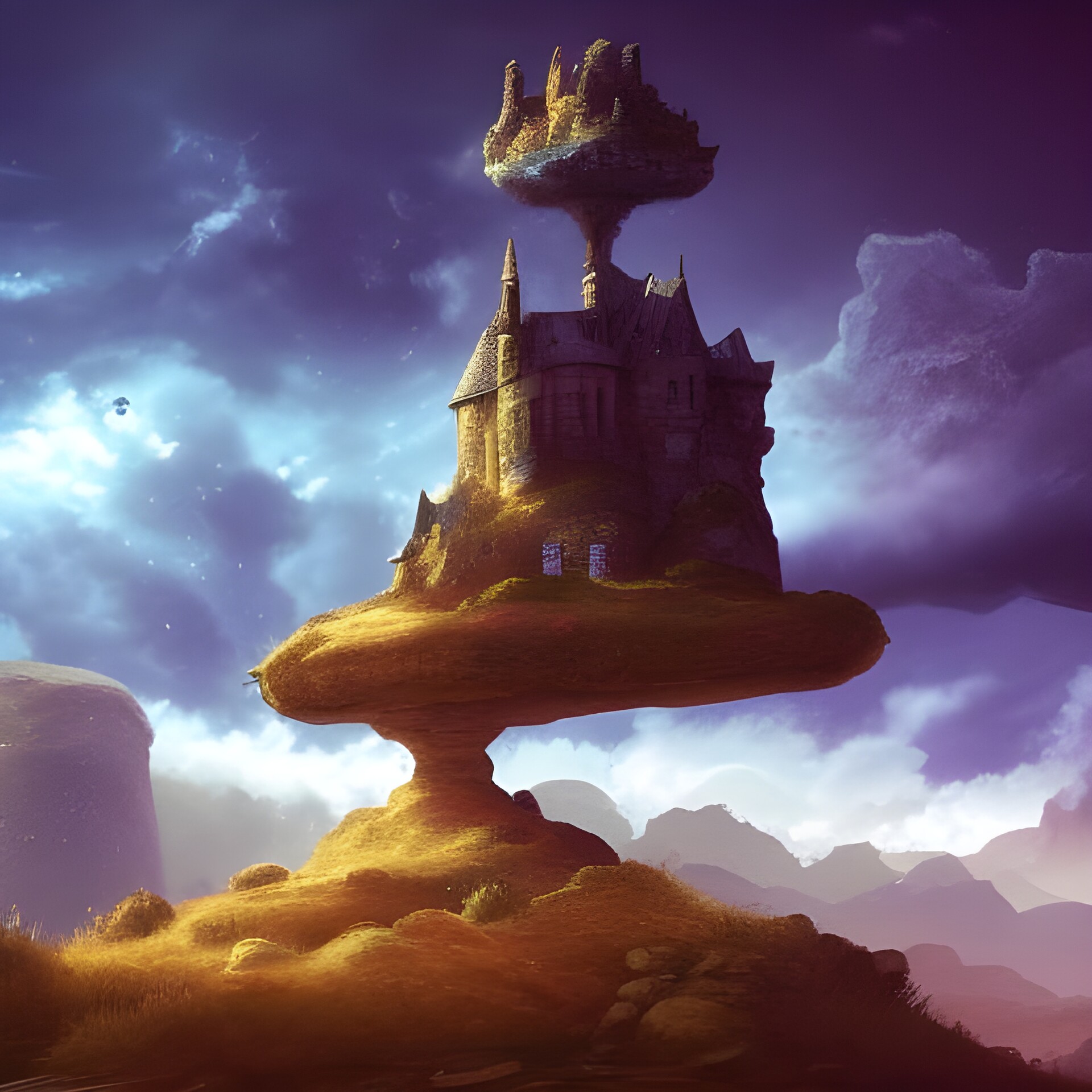 ArtStation - Desert Tower.