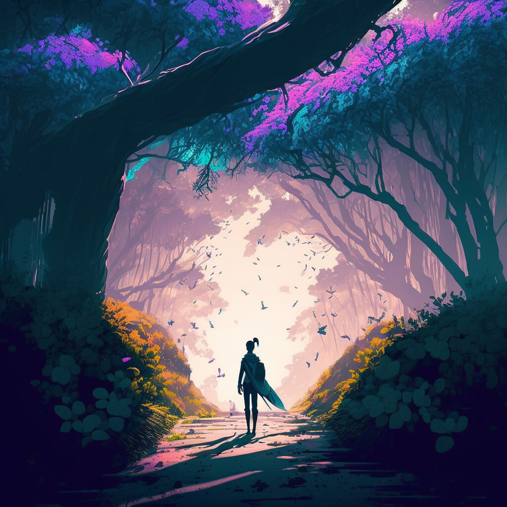 ArtGentle - All the Jacarandas I Saw