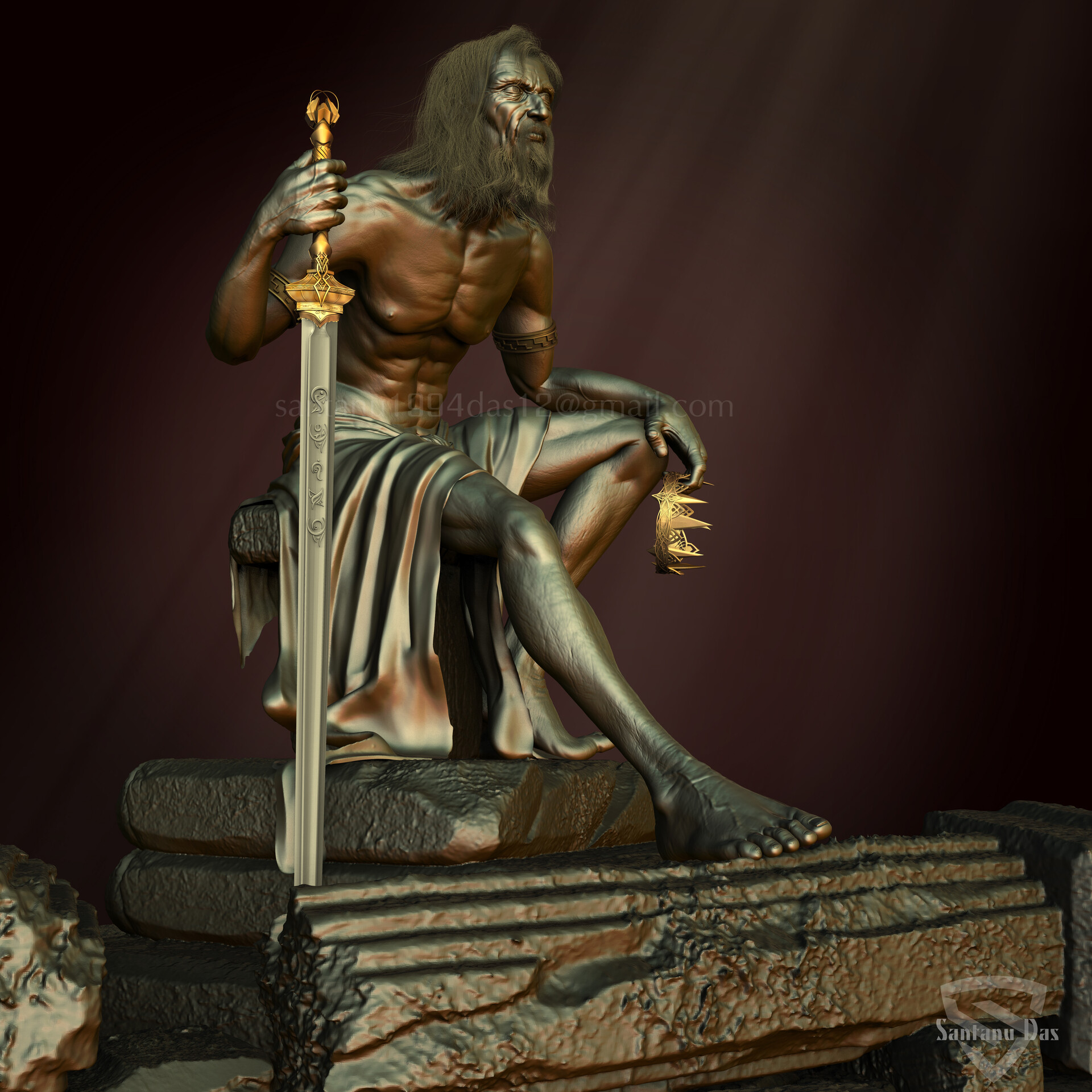 ArtStation - Old King - Last Battle for Kingdom