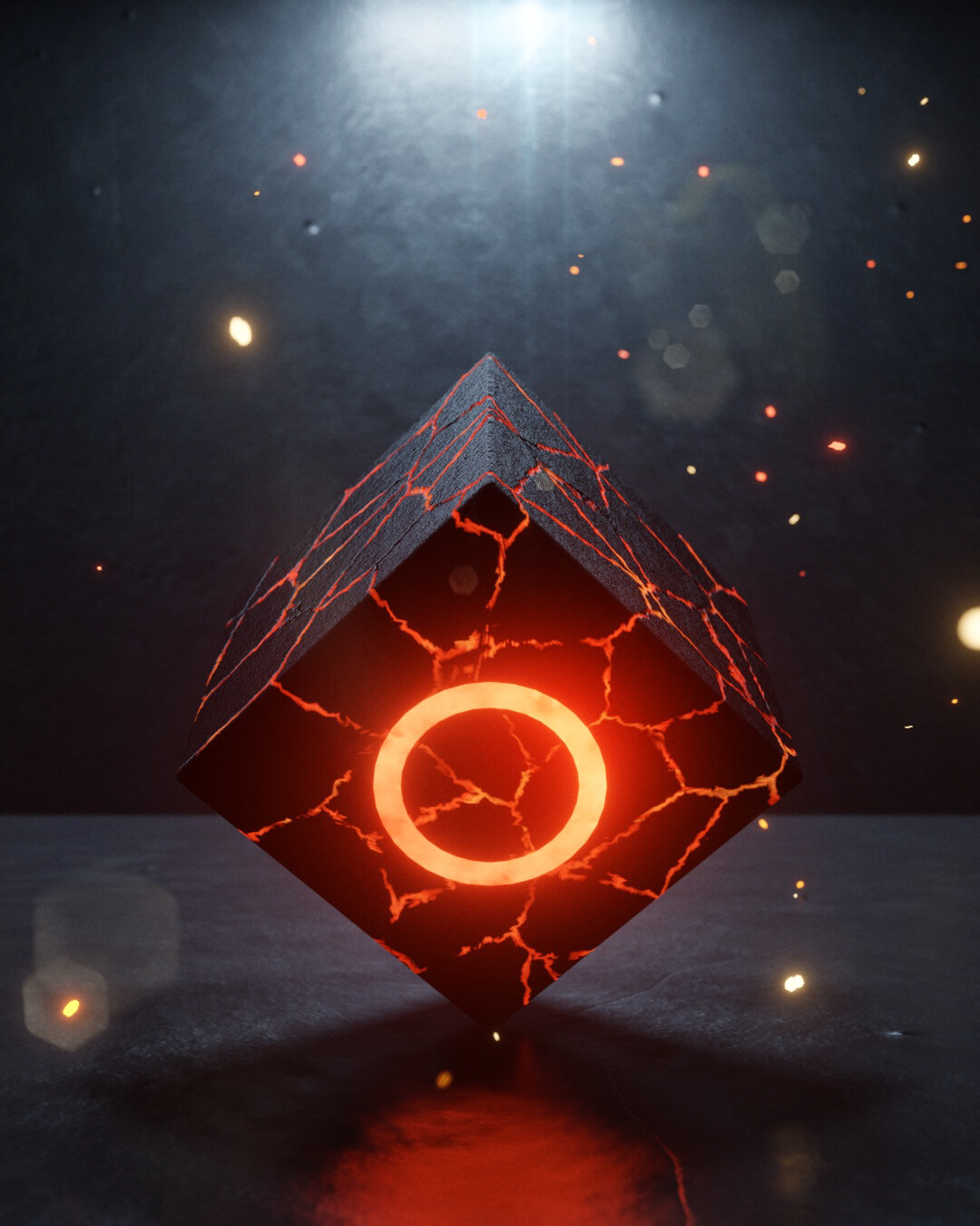 ArtStation - Scorching Cube