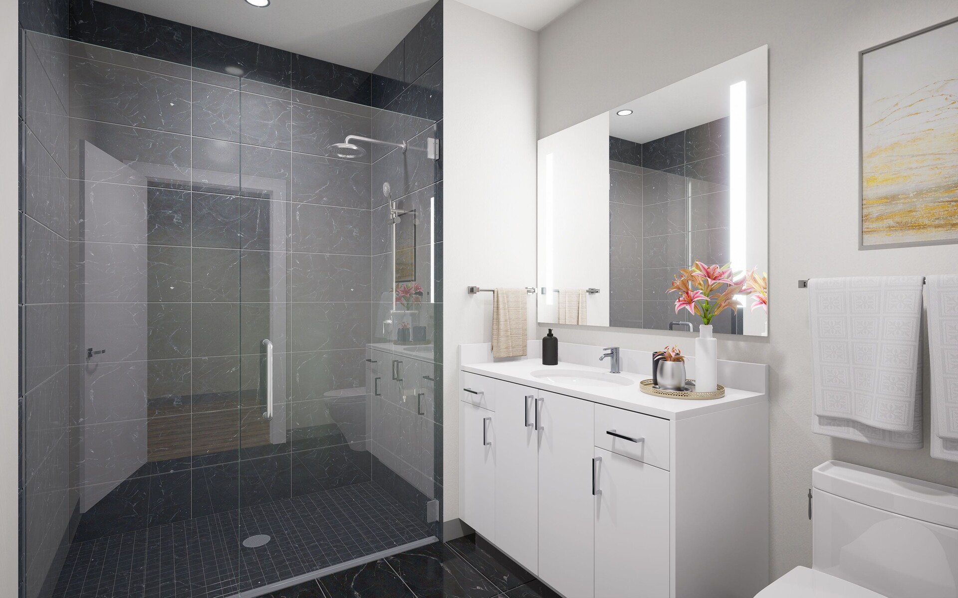 ArtStation - Chicago Apartment Bath