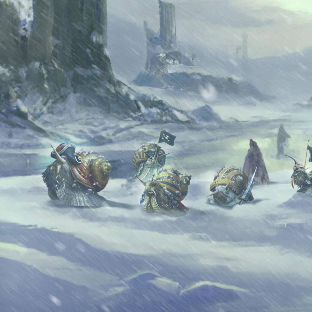 ArtStation - The Last March of The Pirate Snails