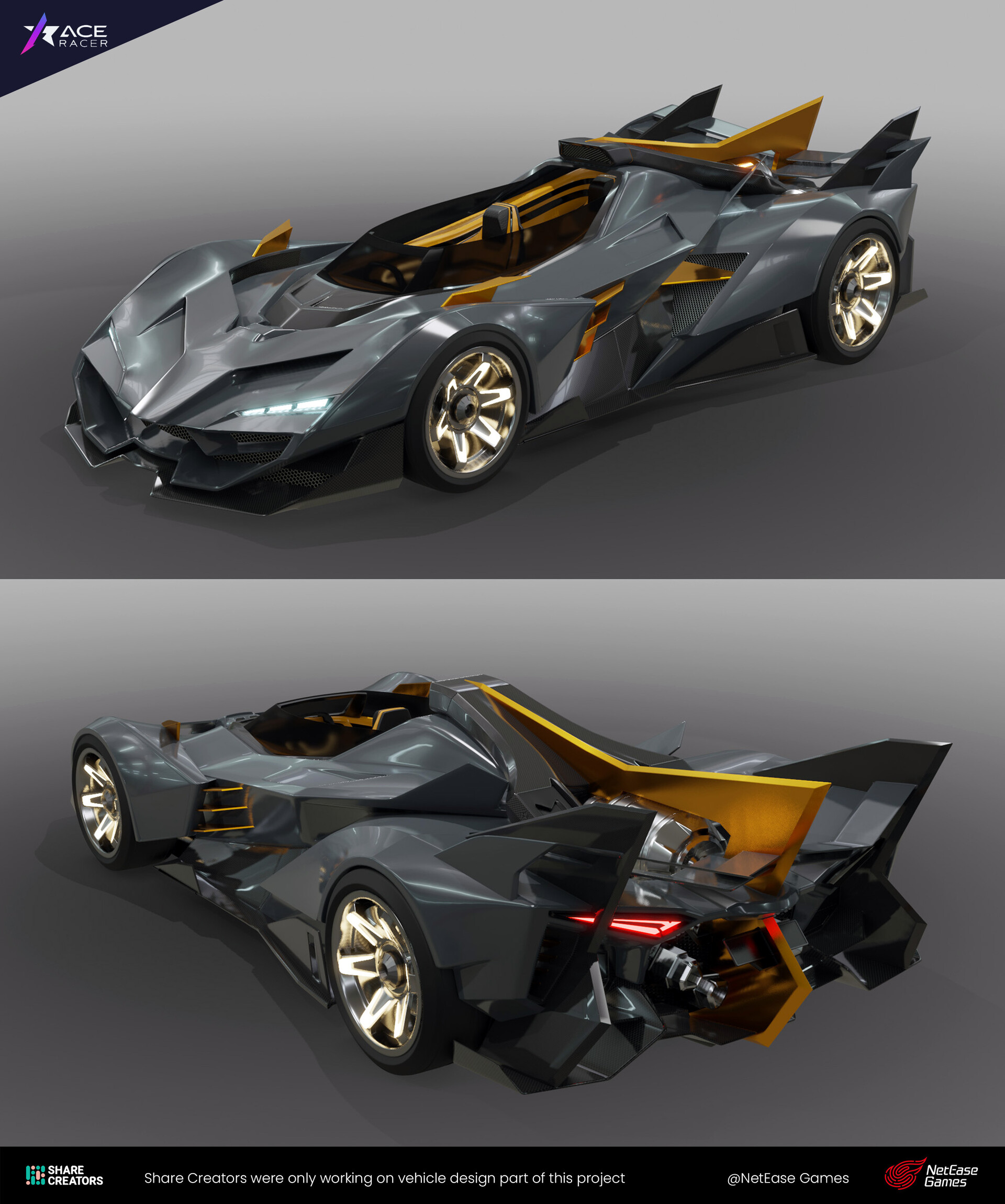 Share Creators - 【 Share Creators 】 Vehicle Design for Ace Racer ...