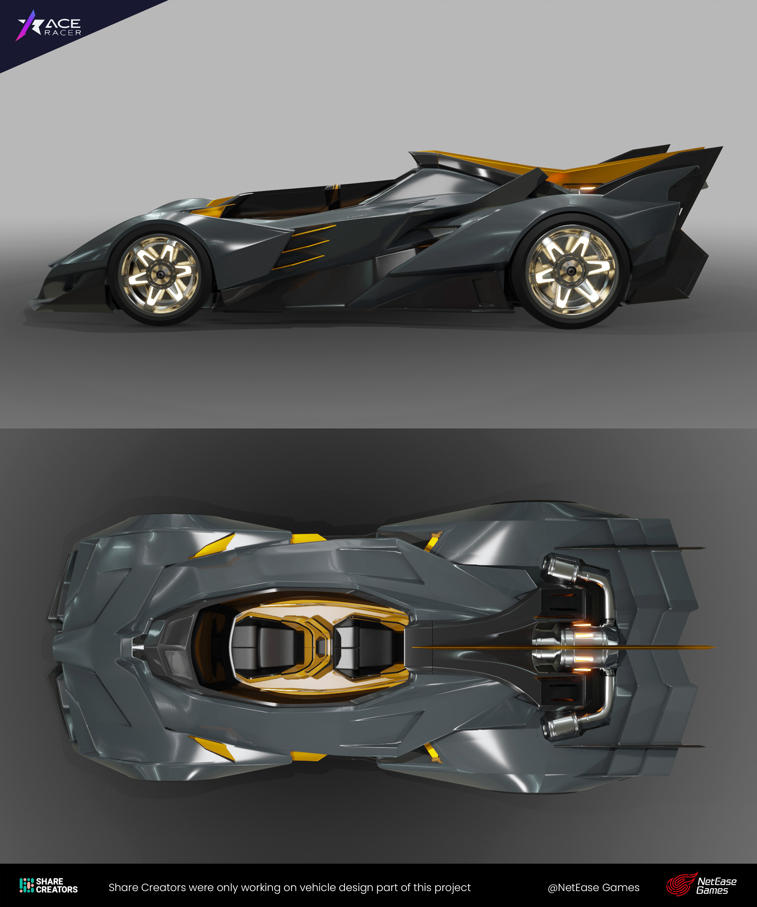 Share Creators - 【 Share Creators 】 Vehicle Design for Ace Racer ...