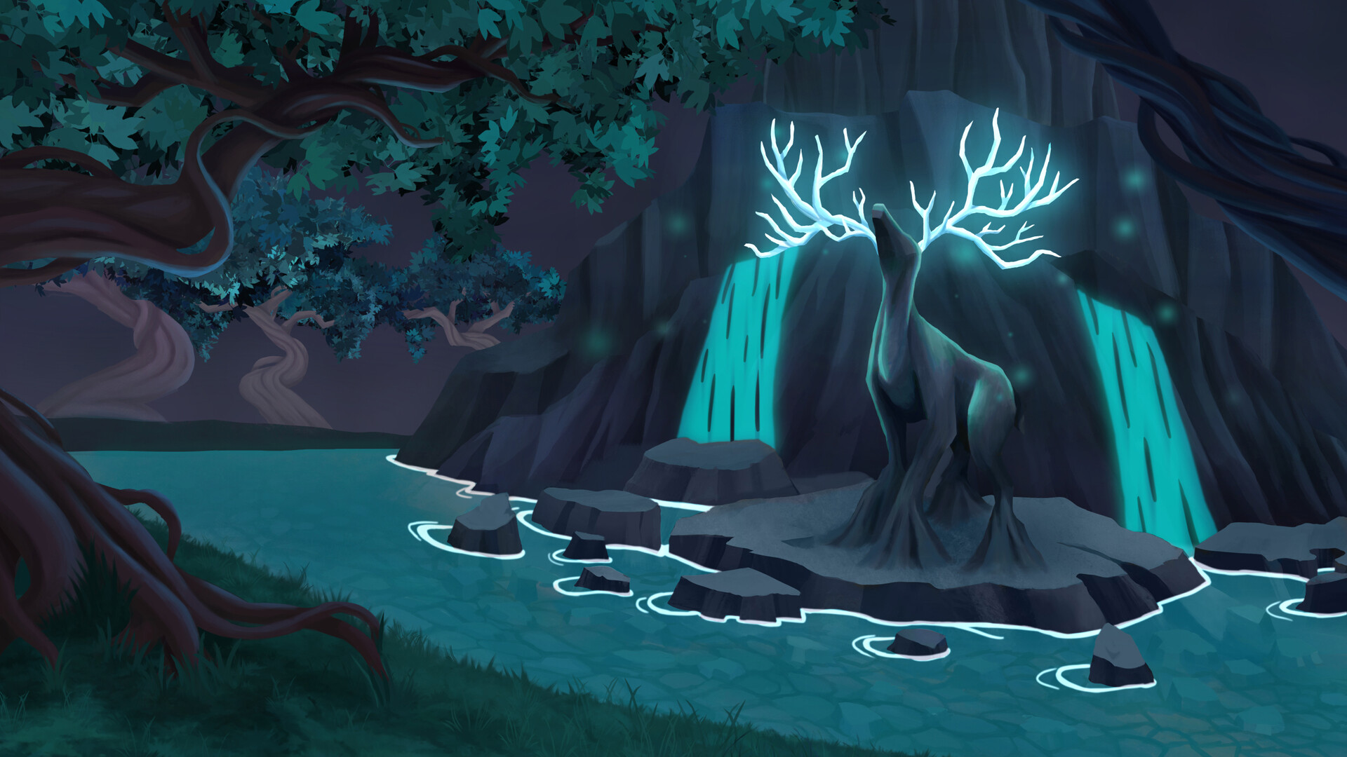 ArtStation - Magic forest