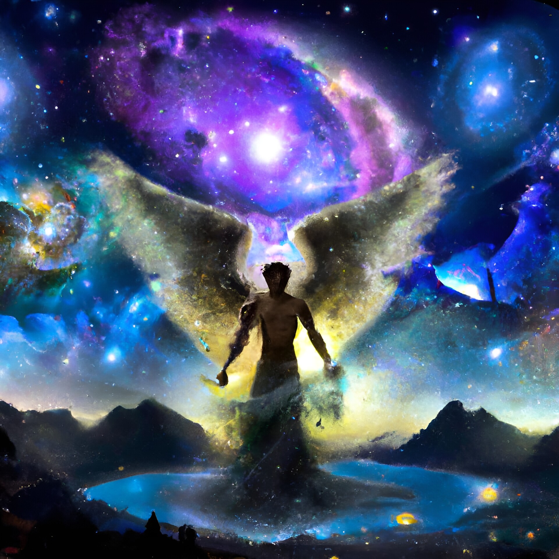 ArtStation - Cosmic Pond.