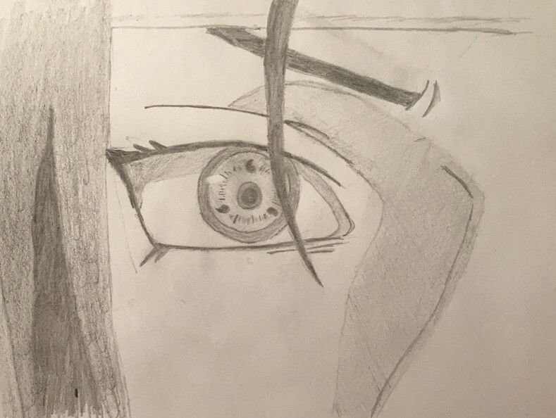 ArtStation - The eye of Itachi