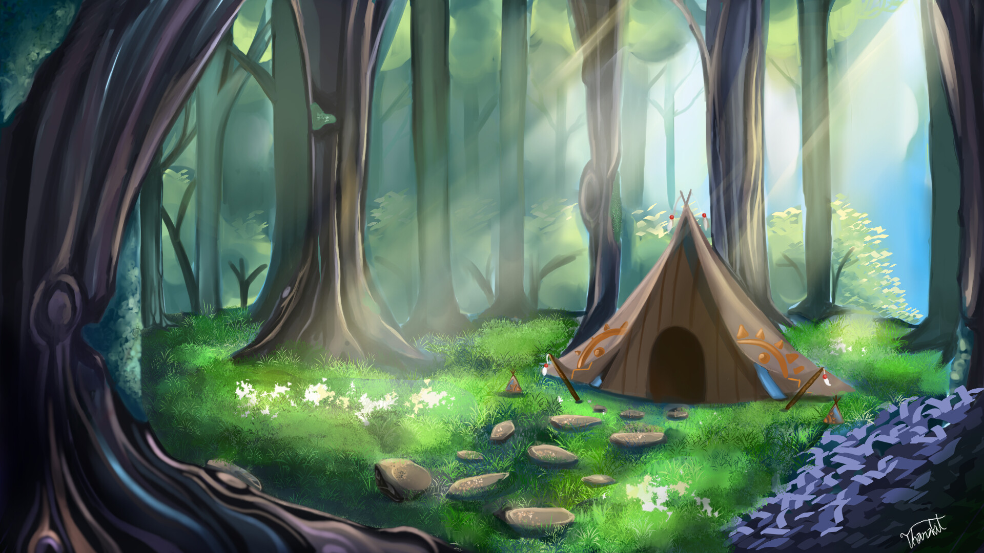 ArtStation - Background for short animation