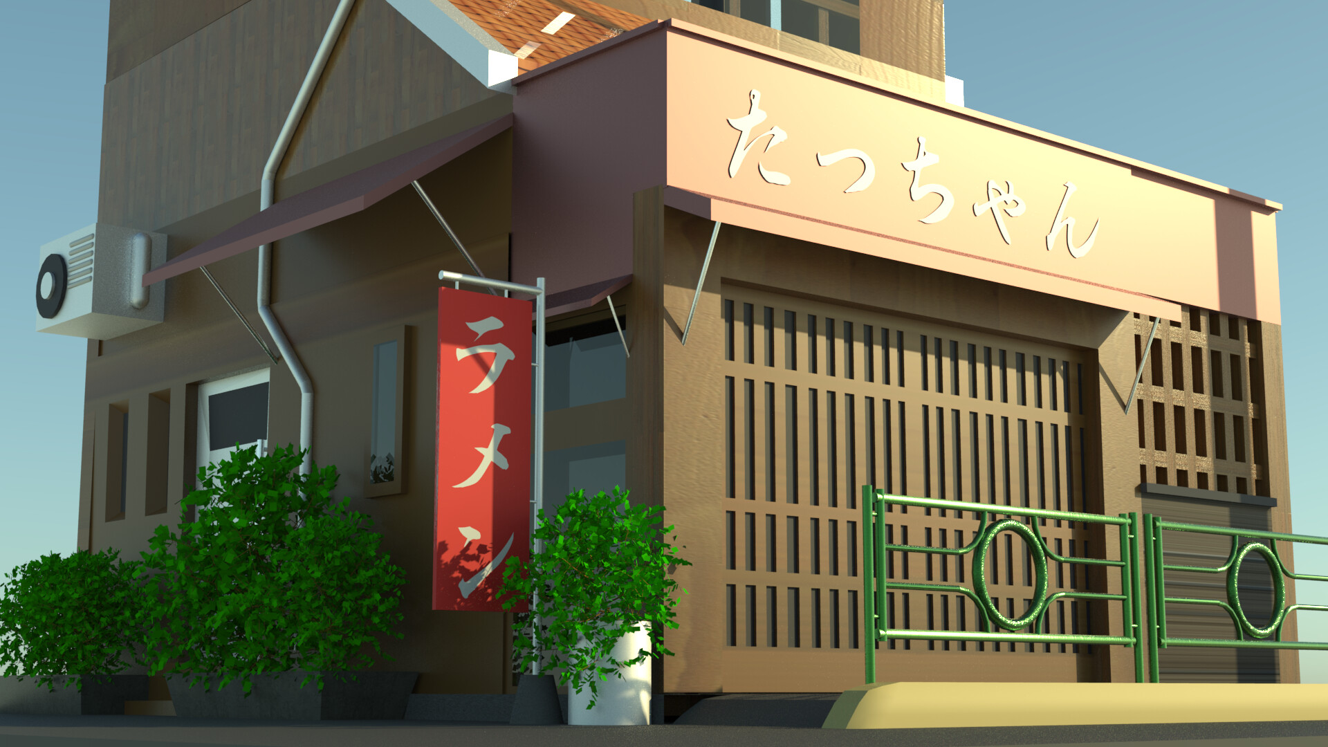 Tacchan - Ramen shop at the street corner