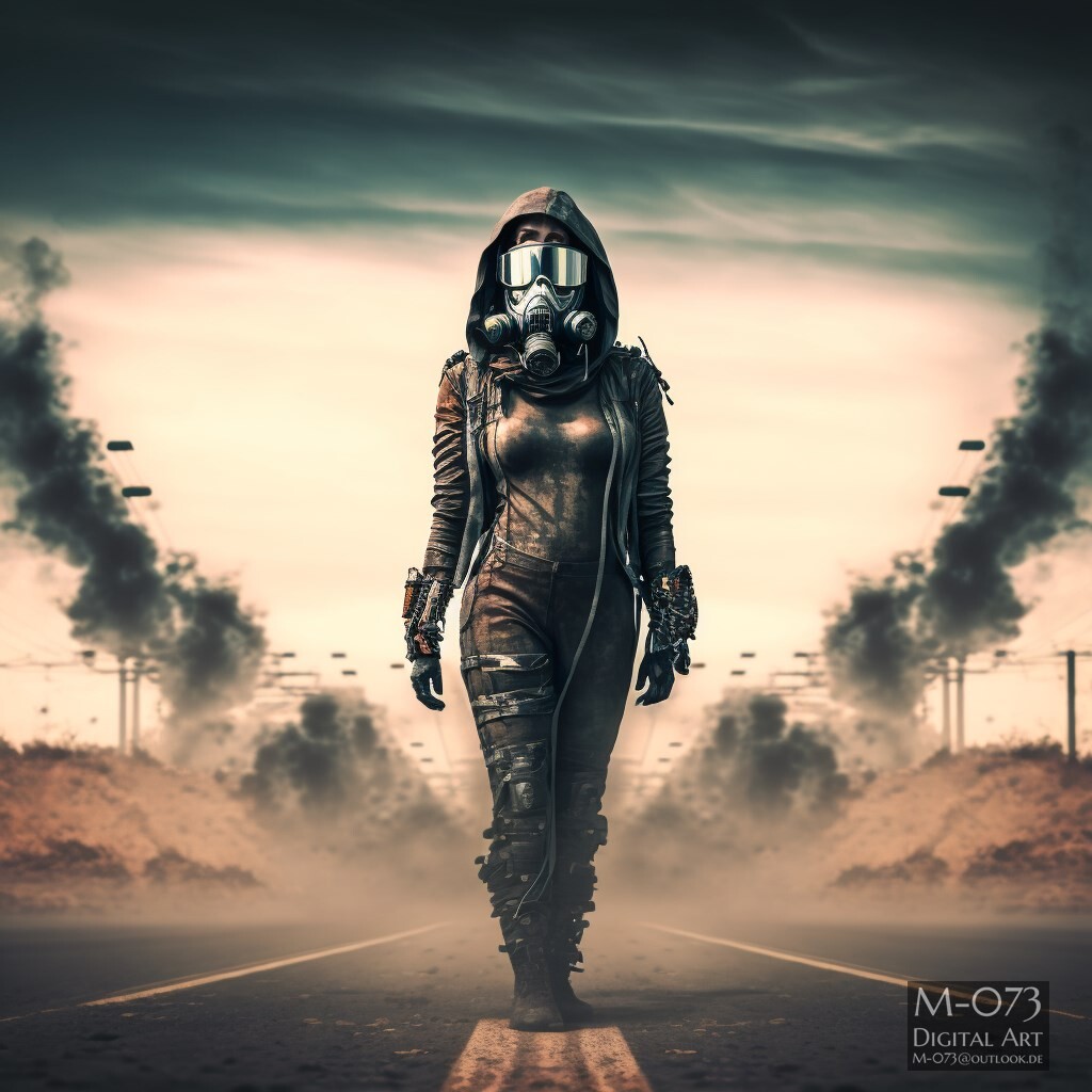 ArtStation - apocalyptic girl - dez22